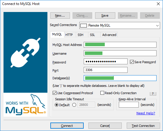 Cara Remote Database Menggunakan SQLyog - Knowledgebase - Rumah Hosting
